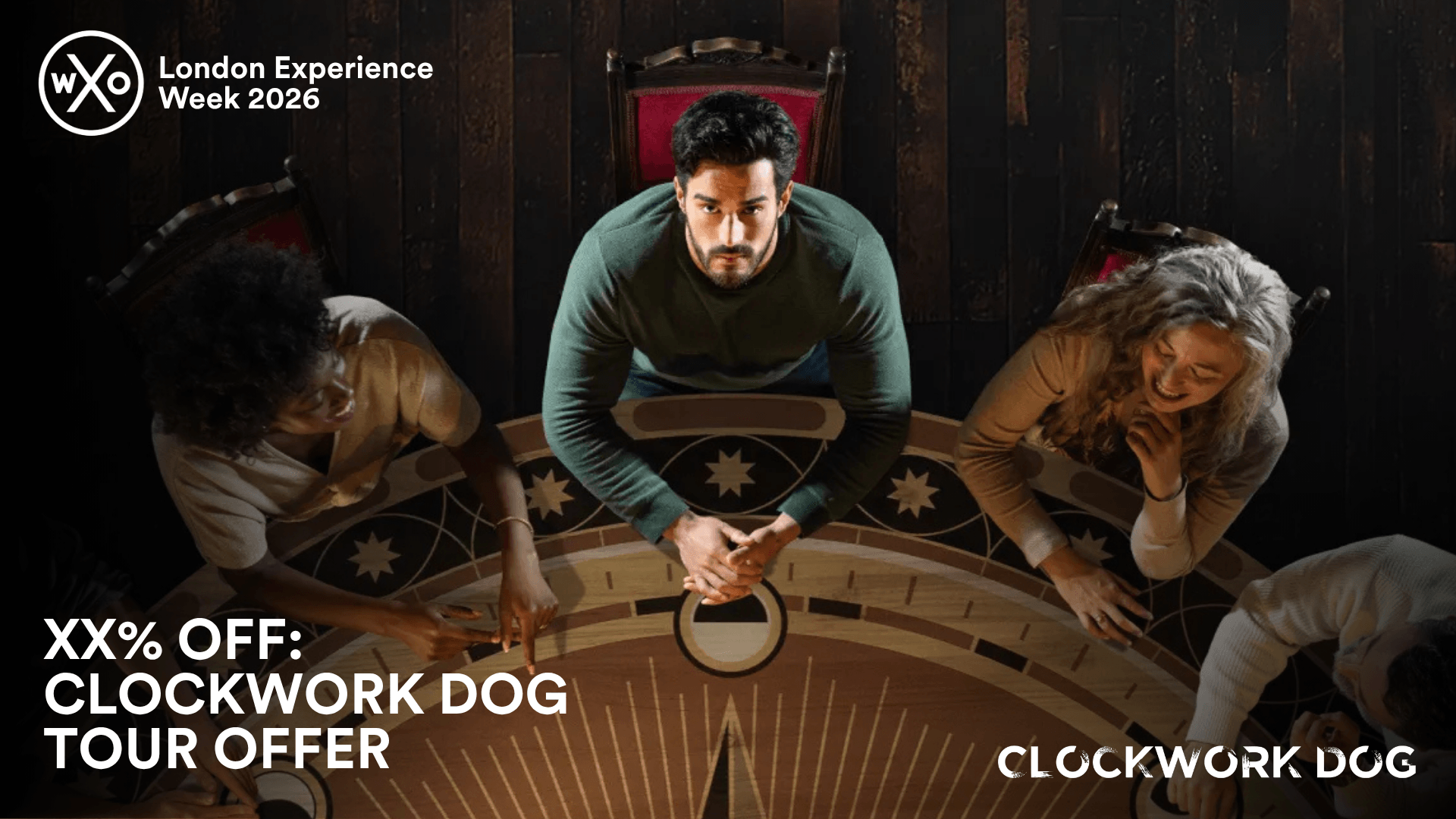 The Traitors: Live Experience | Clockwork Dog Show - London Experience Week